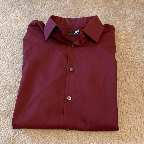 jf j.ferrar | Shirts | Mens Jferrar Dress Shirt Size M 515 12 3233 Slim ...